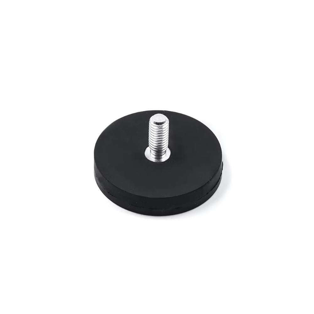 Gummimagnet m. utvändig gänga, Ø31 mm | Handla magneter på nättet